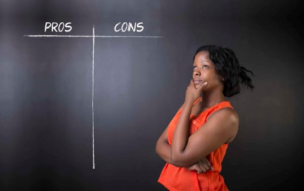 Pros and Cons List: Make Tough Decisions Easier